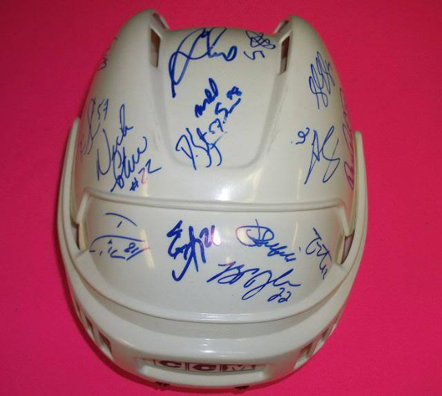 NEW YORK RANGERS X21 SIGNED HOCKY HELMET EXACT PROOF | eBay
