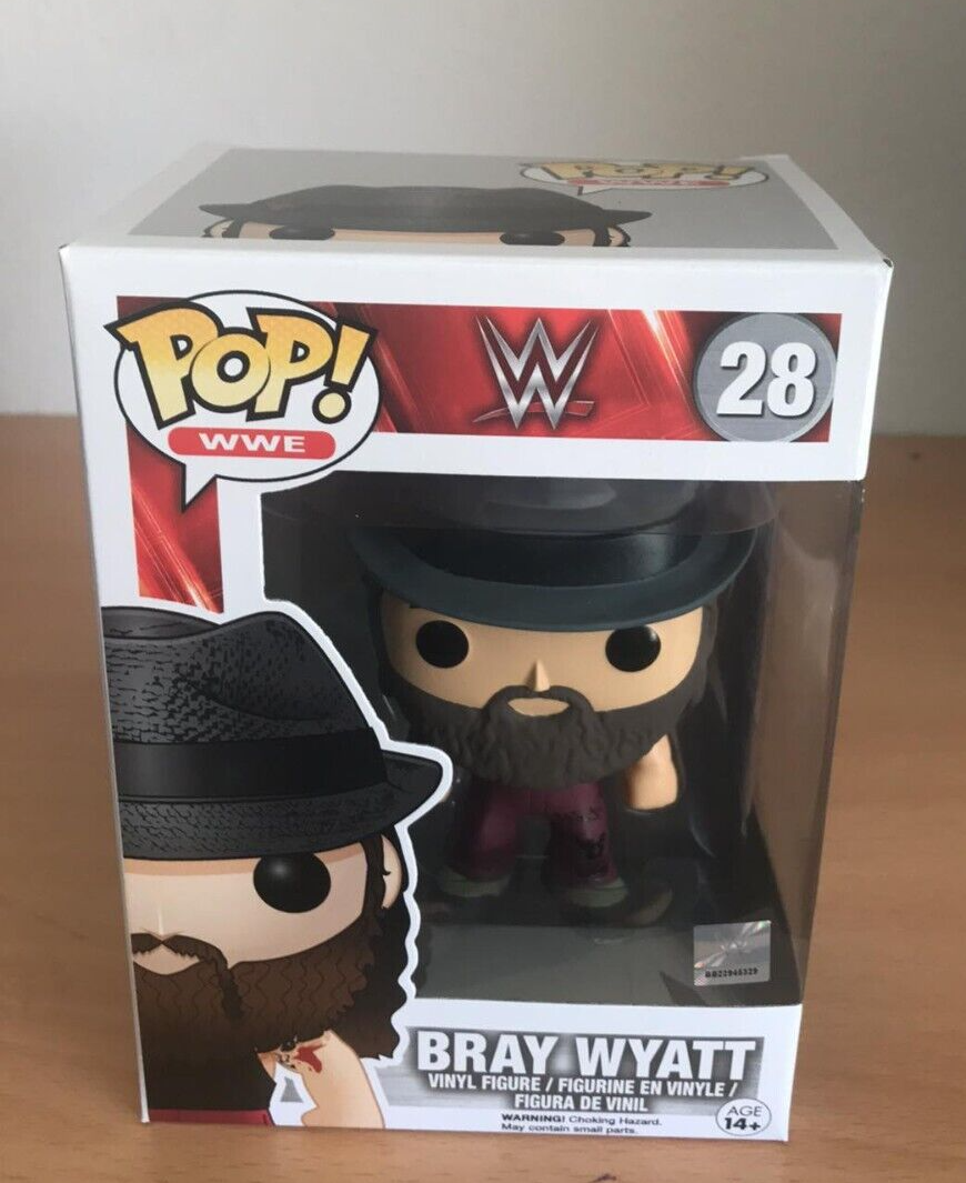 WWE - Bray Wyatt #28 Funko POP Figure w/ POP Protector * NEW ...