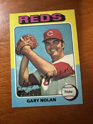 1975 Topps #562 Gary Nolan Cincinnati Reds star Centered NM+ | eBay