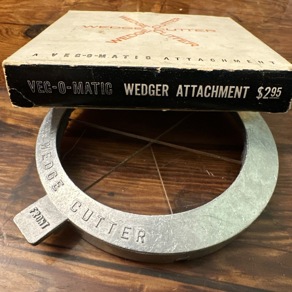Vintage VEG-O-MATIC Wedge Cutter No. 707-3 Attachment ONLY in Original ...
