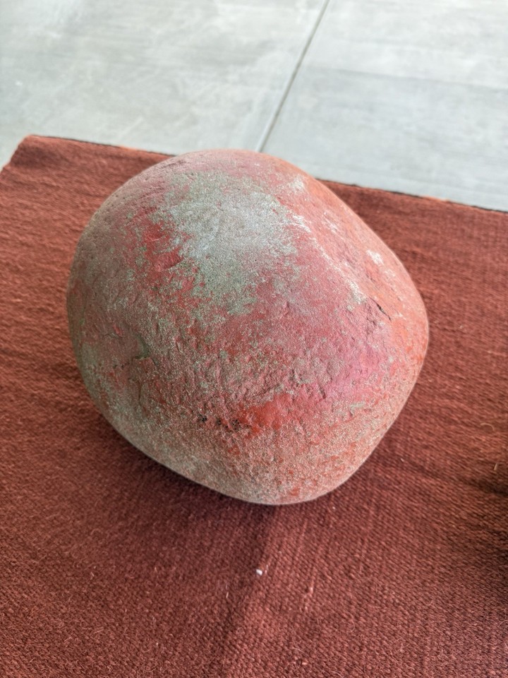 42LB! HUGE Native American Indian Grinding Bowl Grinding Stone Mortar And Pestle | eBay