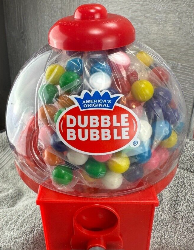 Big Dubble Bubble Spiral Gumball Machine Toy 18 inches - Includes 100 ...
