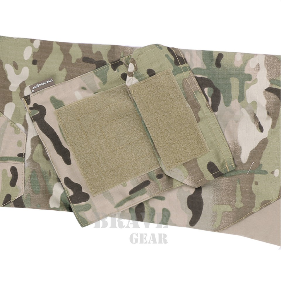 Emerson G2 Combat Shirt & Pants Knee Pads Set Tactical Camo BDU Uniform ...