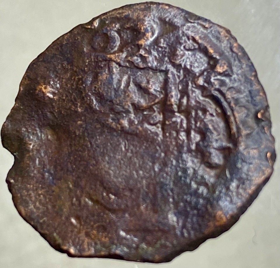 1636 Spanish Coin 6 Maravedis Counterstamp Countermark Genuine Pirate ...