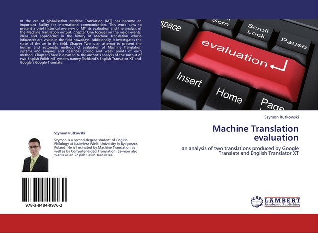 Machine Translation Evaluation von Szymon Rutkowski (2012, Taschenbuch ...