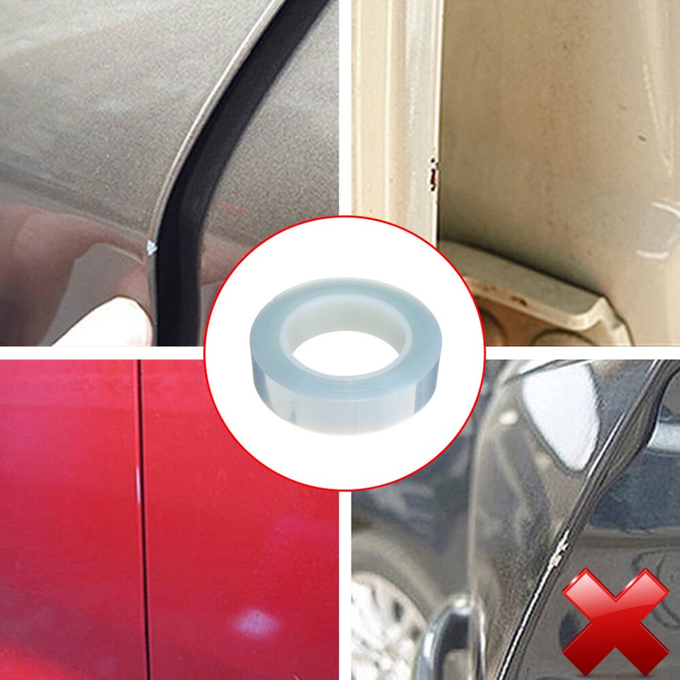 Car Door Edge Scratch Guard Strip Trim Protector Strip Sticker Clear ...