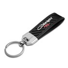 Dodge Charger R/T Classic Real Carbon Fiber Key Chain with Black ...