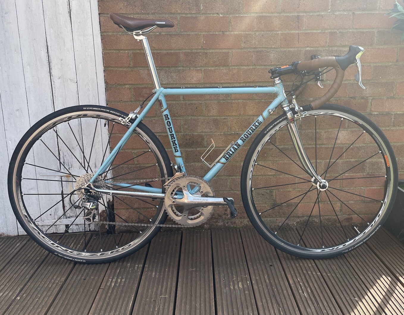 Brian Rourke road bike. Hand built Reynolds 531 Professional 50cm steel ...