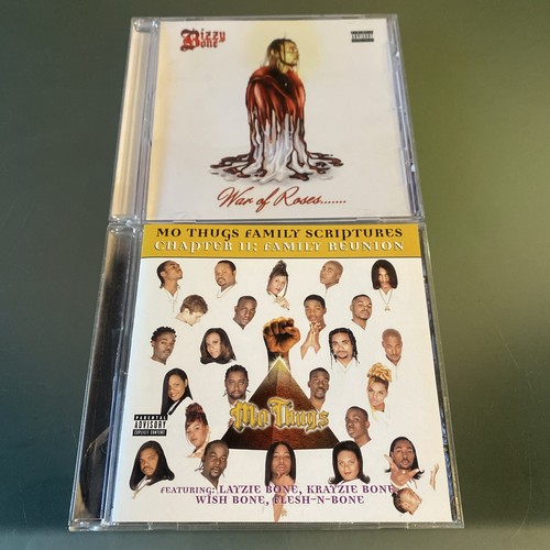 Bizzy Bone War Of Roses - Like New & Mo Thugs Family Chapter II Reunion ...