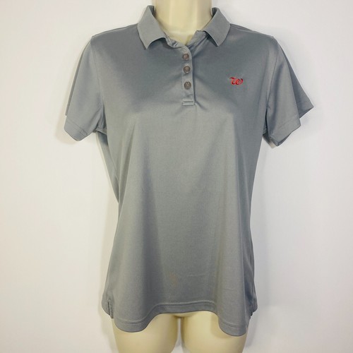 Walgreens Work Polo Shirt Adult Small Gray High Performance Uniform Top ...
