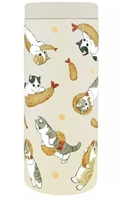 Mofusand Ebinyan Multi Stainless Steel Bottle 580ml Hot Spring Mug | eBay