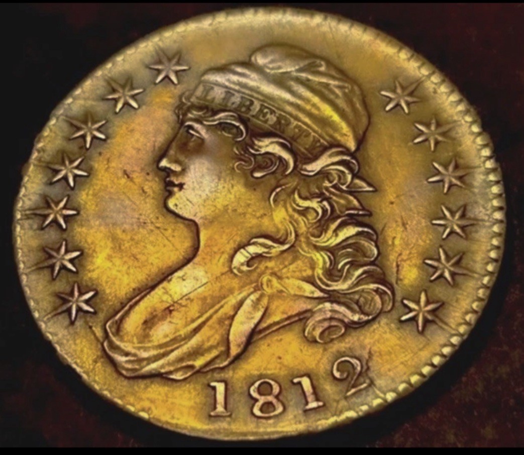 1812 Capped Bust Half Dollar 50c Semi Key Date Rare O-108a High Grade ...