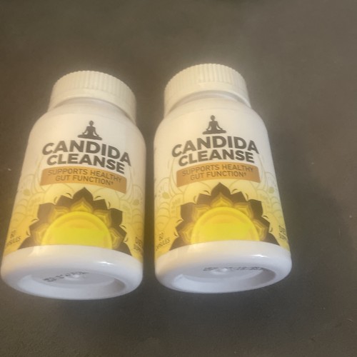 2 PACK Candida Cleanse - Gut & Colon Support (60 Capsules) - for Men ...