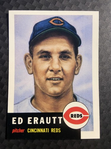 Ed Erautt #226 1991 Topps Archives 1953 } Cincinnati Reds | eBay