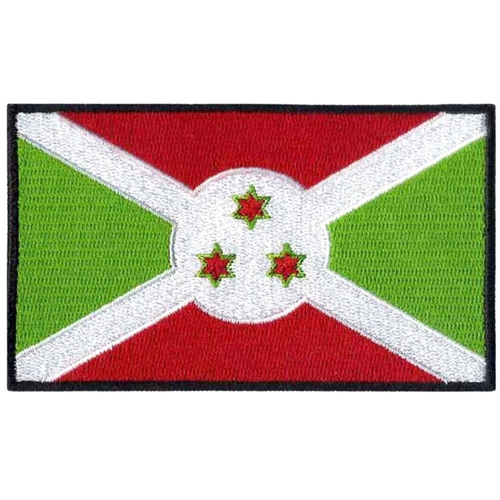 Patch Burundi / Patch drapeau Burundi / Fer sur patch brodé coudre sur applique | eBay
