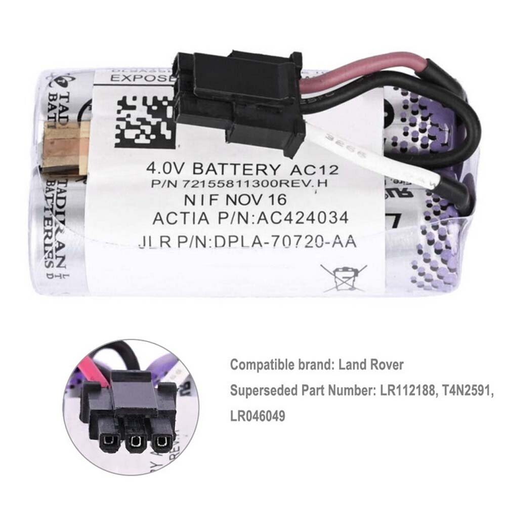 For LAND ROVER TELEMATICS BATTERY EVOQUE RANGE ROVER SPORT DISCOVERY ...