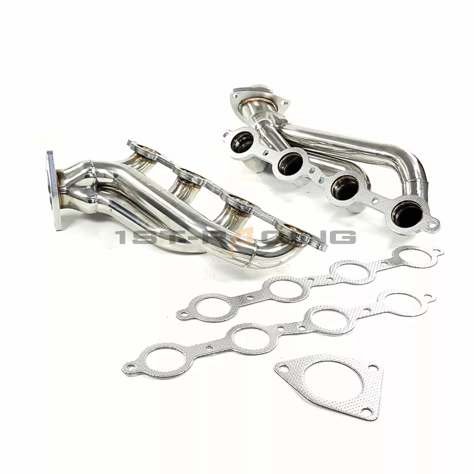 Pair Exhaust Headers for Cadillac Escalade Hummer H2 5.3L 6.0L 6.2L ...