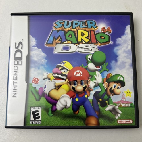 Super Mario 64 DS (Nintendo DS, 2004) Authentic Case and Manual Only No ...