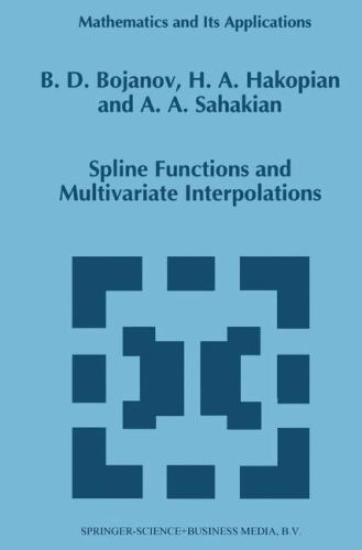 Mathematics and Its Applications Ser.: Spline Functions and ...