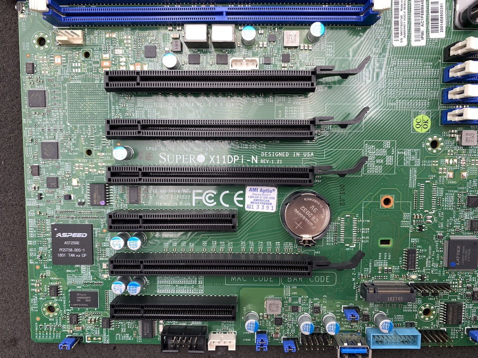 Supermicro X11DPI-N Motherboard Intel Xeon Scalable LGA3647 Mainboard ...