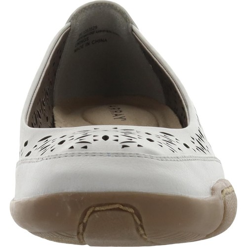 Array Womens Jordan Ivory Slip On Ballet Flats Shoes 10 Narrow (AA,N ...