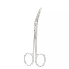 Set of 12 Plastic Surgery Scissors, .3/4",Angled on Side, Sharp Tips, 1 ...