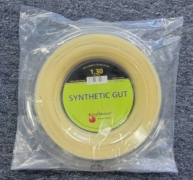 Kirschbaum Synthetic Gut 16 Gauge 1.30mm 660' 200m Tennis String Reel ...
