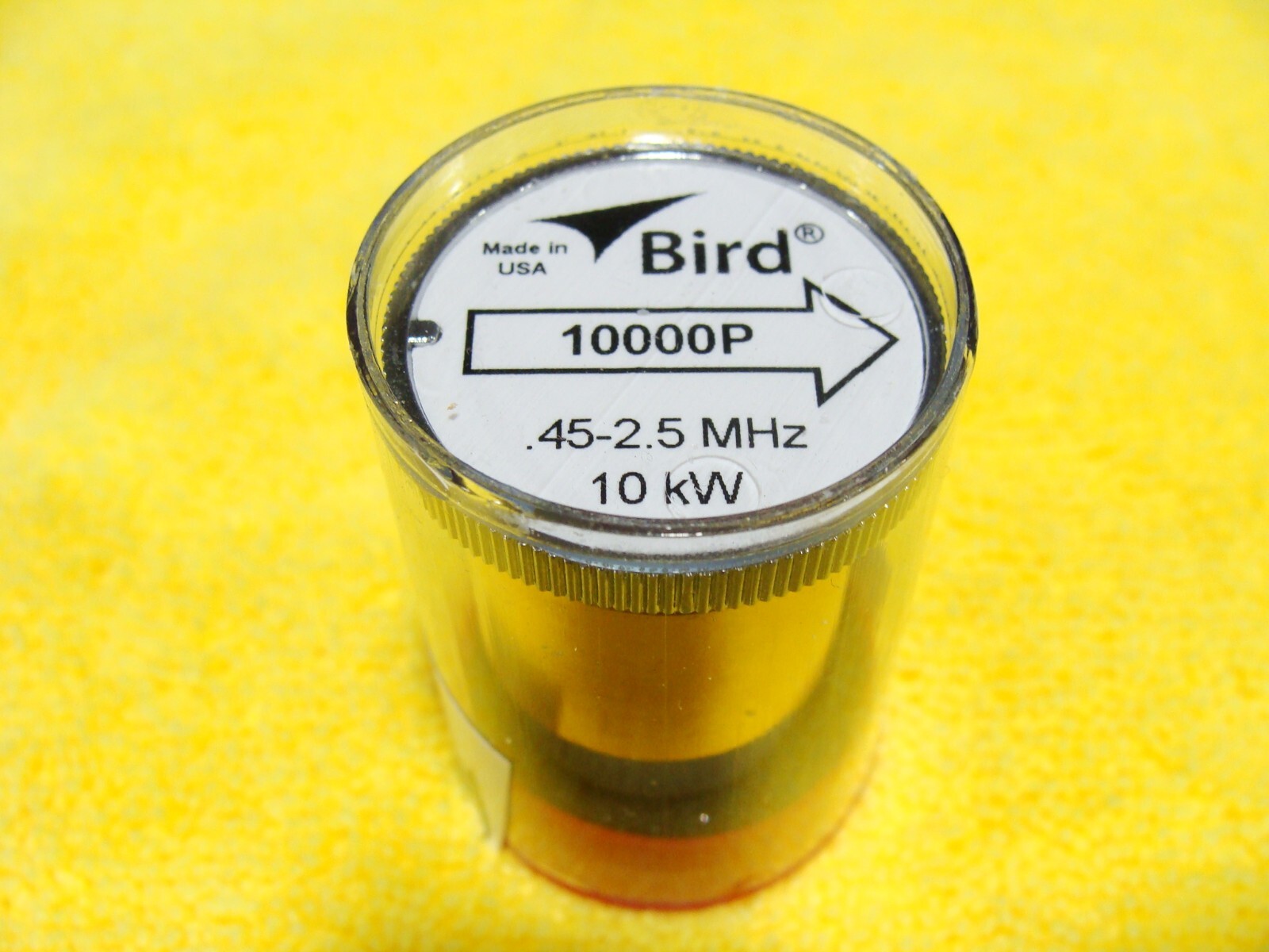 Bird 10000P Plug-in Element / Slug 0-10000W 10kW .45-2.5MHz - Bird 43 ...