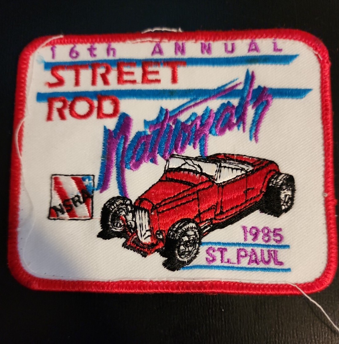 VINTAGE NATIONAL STREET ROD ASSOCIATION (RACING) 1985 ST.PAUL PATCH | eBay