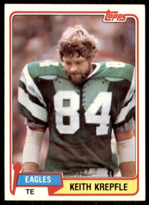 1981 Topps #459 Keith Krepfle Philadelphia Eagles | eBay