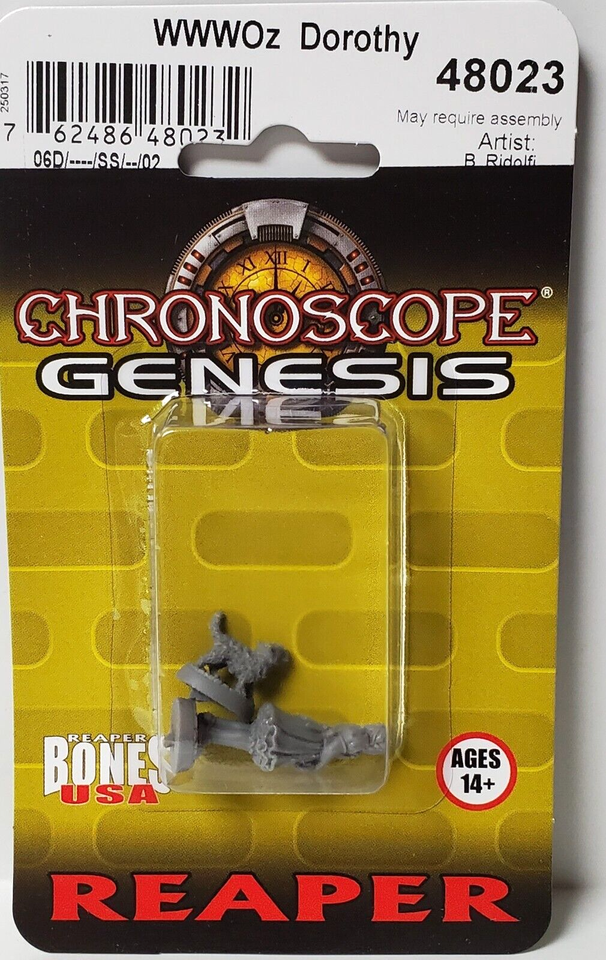 WILD WEST OZ DOROTHY Reaper Miniatures Chronoscope Genesis REM48023 | eBay