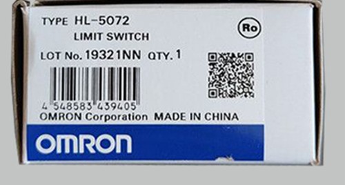NEW Omron HL-5072 Economical Miniature Limit Switch Boasting Rigid ...