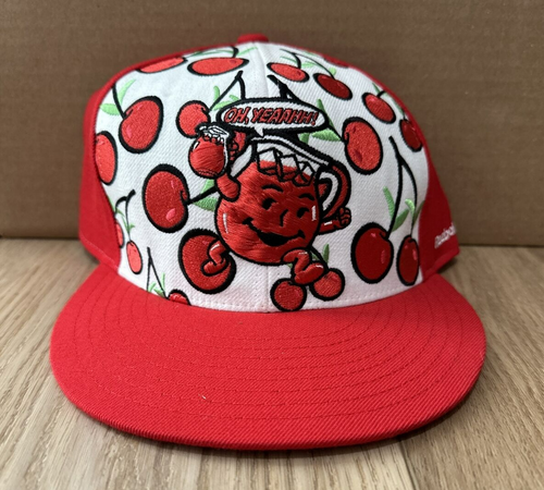 Vintage RARE Cherry Red Kool-aid Reebok Hat | eBay
