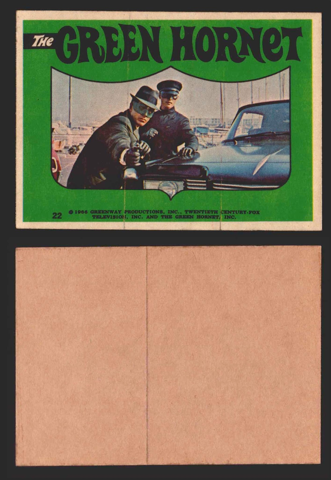 1966 Green Hornet Stickers Topps Vintage Trading Card You Pick Singles ...