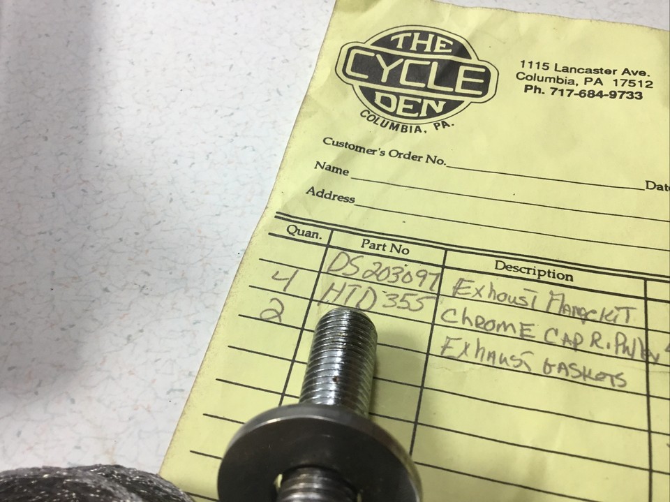 Harley Davidson Motorcycle repair PARTS Mixed Lot Pegs Lens hardware | eBay