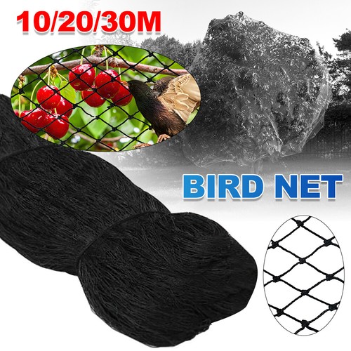 10/20/30M Anti Bird Netting Garden Fruit Tree Black Protect Cover Pest ...