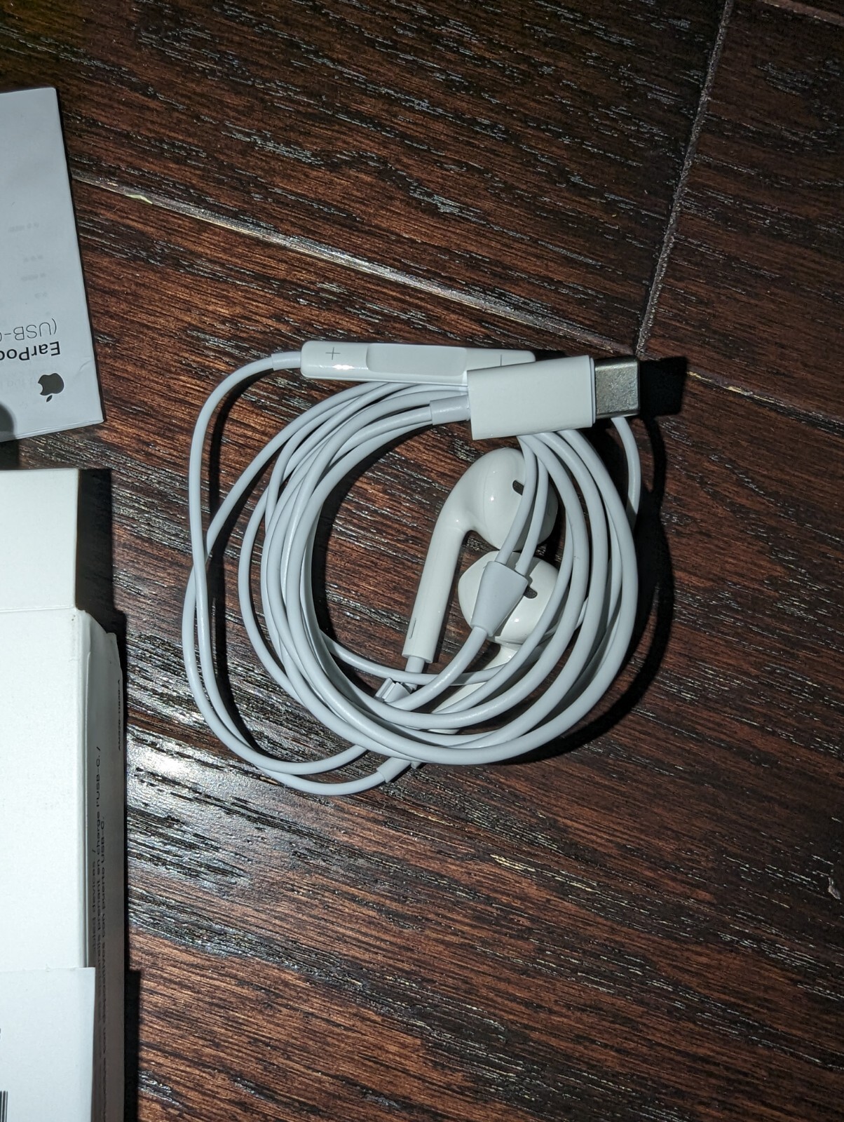 SET OF 2 / Original Apple EarPods MTJY3AM/A Model A3046 USB-C Wired ...
