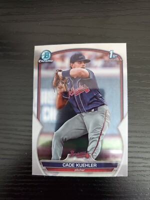 Cade Kuehler - 2023 Bowman Draft Chrome Prospect 1st Bowman Base BDC-21 ...