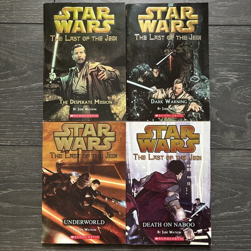 Star Wars JEDI Apprentice / Quest / Last of the Jedi Scholastic Book ...