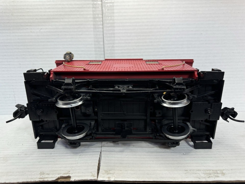 Lgb G Scale Caboose W Metal Wheels And Lights For Train Set Layout | eBay