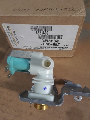 Whirlpool Kenmore WP8531669 Dishwasher Valve 8531669 NEW GENUINE OEM | eBay