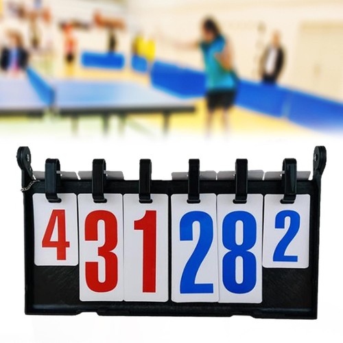 Tabletop Scoreboard Professional Score Keeper Portable Table Tennis ...