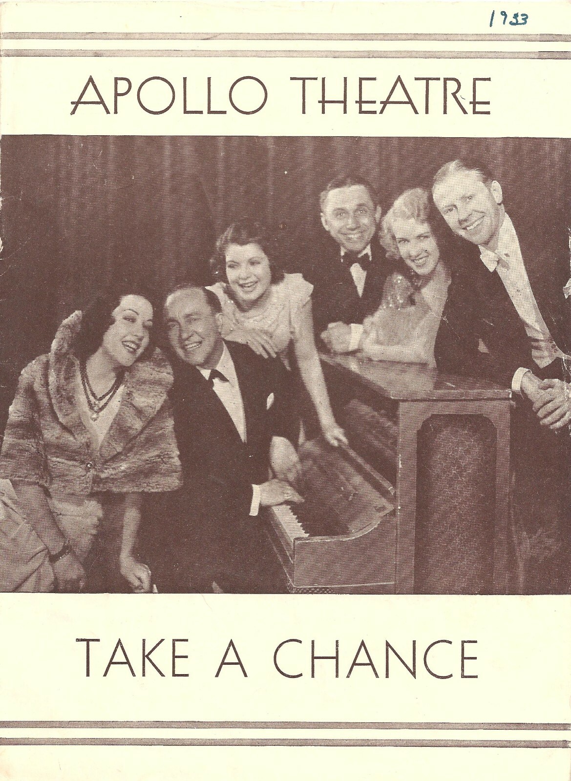 Ethel Merman "TAKE A CHANCE" Ole Olsen and Chic Johnson 1933 Closing ...