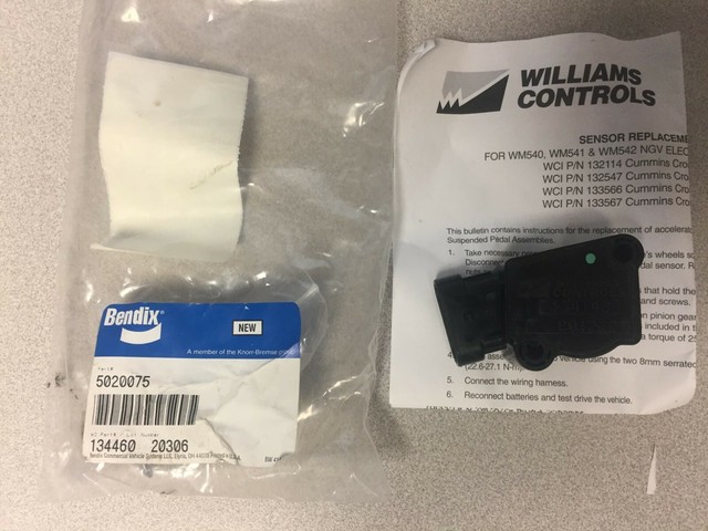 5020075 BENDIX THROTTLE POSITION SENSOR WILLIAMS WM540 WM541 WM542 ...