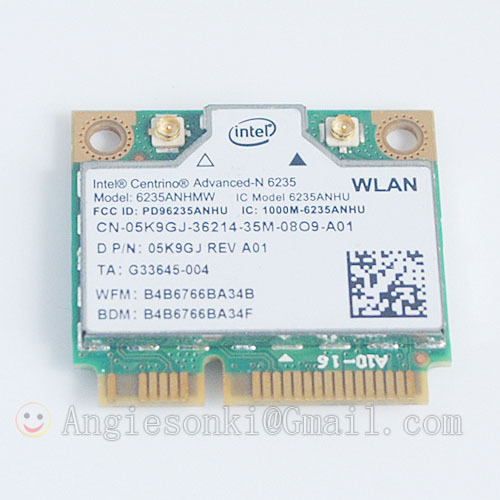 intel centrino advanced-n 6235ANHMW Wireless+ BLUETOOTH 4.0 WiFi ...