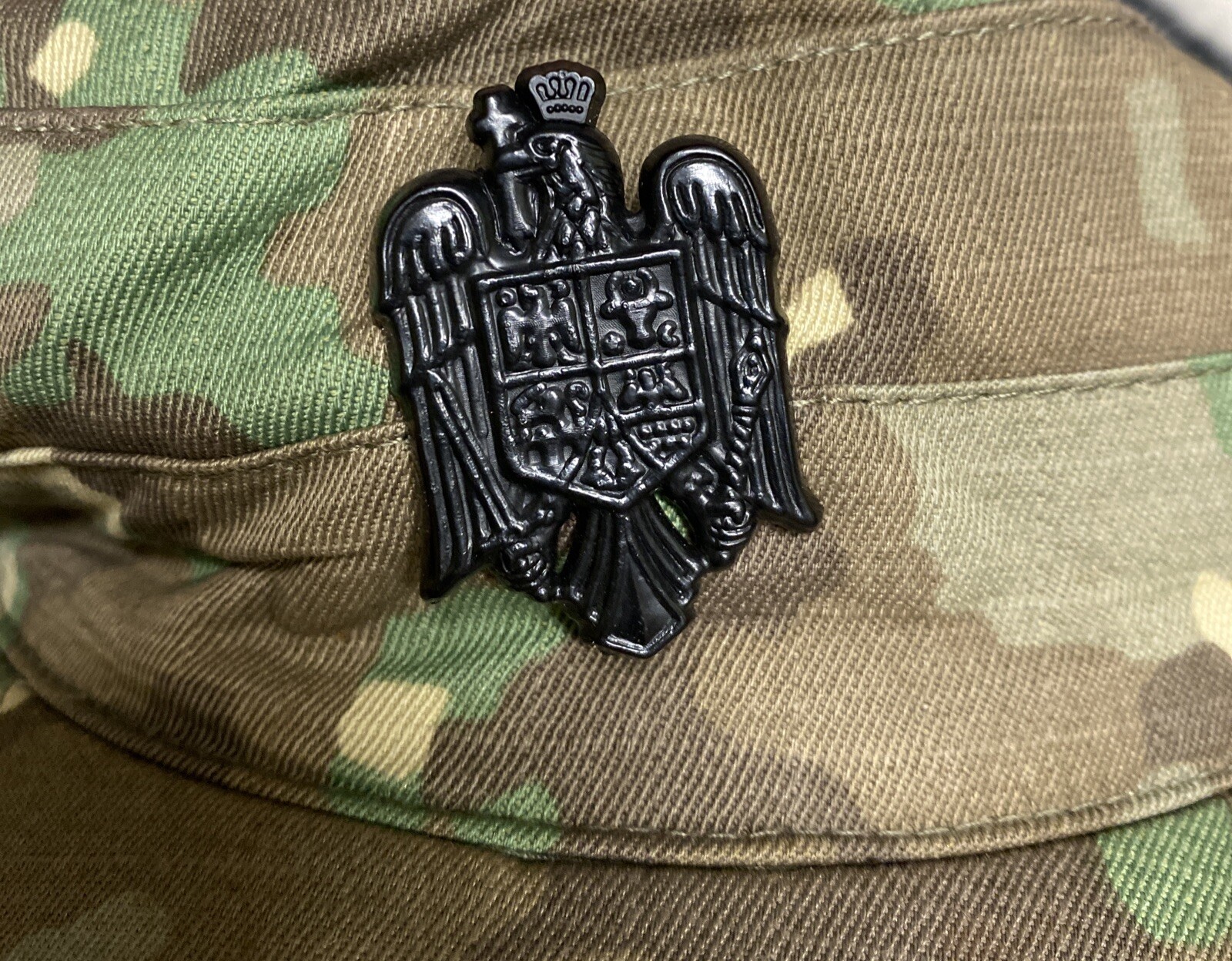 GENUINE ROMANIAN ARMY MARINES M2017 CAMOUFLAGE PEAKED PATROL CAP ...