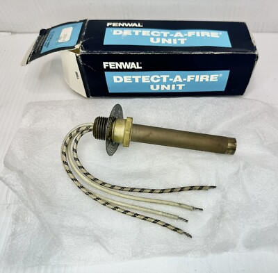 Fenwal 27121-0 Detect-A-Fire Heat Detector 271210 4 Wire Leads. (725F ...