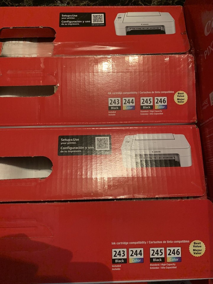 Canon PIXMA TS3322 All In One Wireless Printer, Scanner, Copier NO INK ...