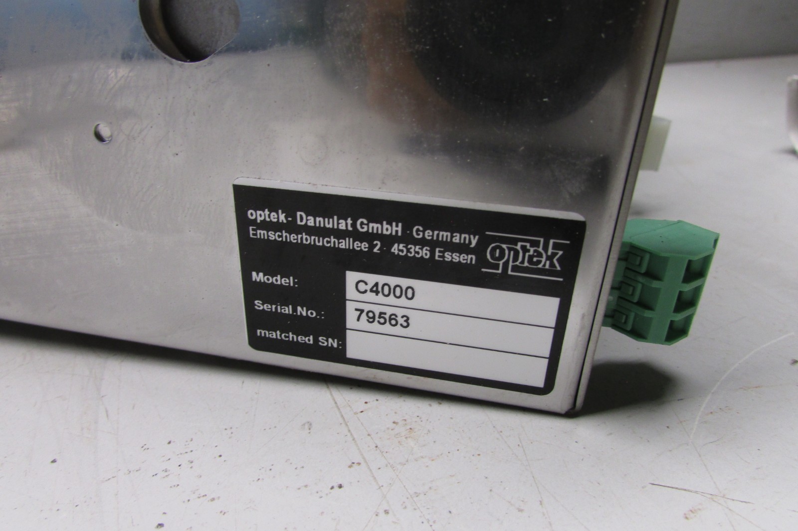 Optek C4000 Control Photometric Converter | eBay