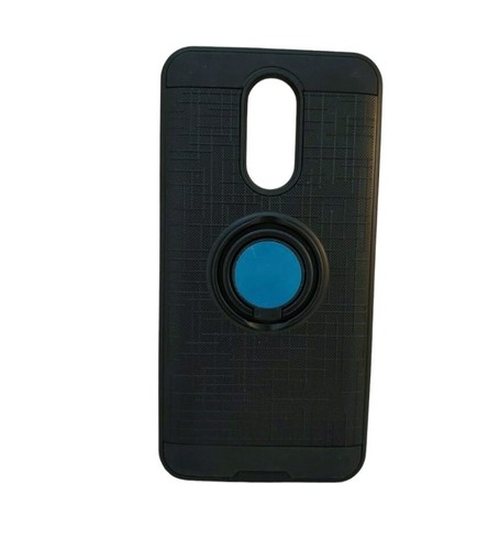 LG Stylo 5 Phone Case Armor Impact HYBRID Rubber [Magnet Mount ] Black ...